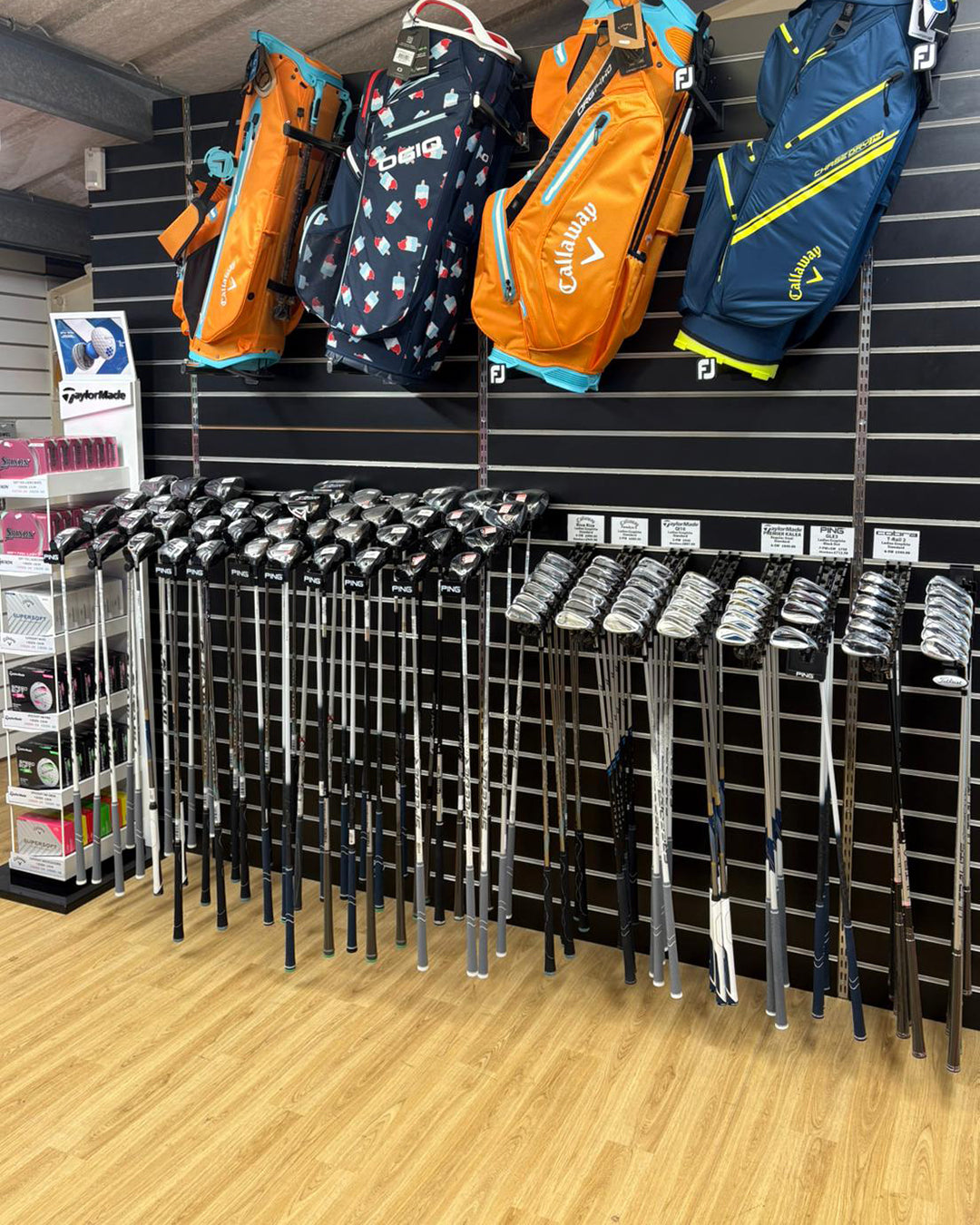 GolfGarb In Store at Tony Valentine Golf Centre